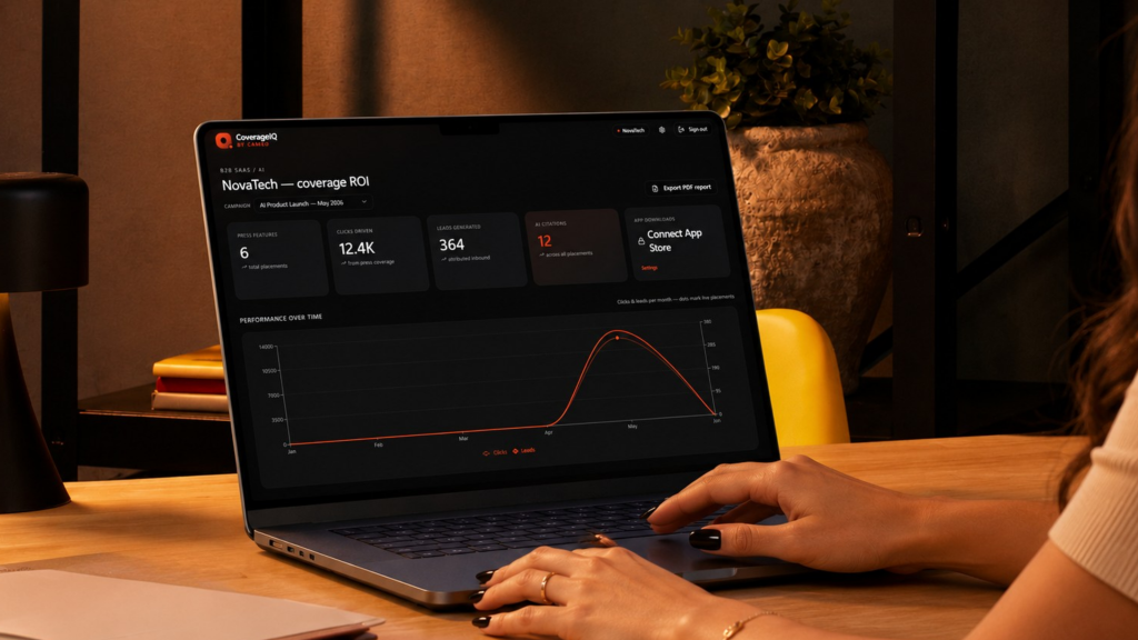 Dubai-Based Cameo Communications Launches Platform to Measure Press ...